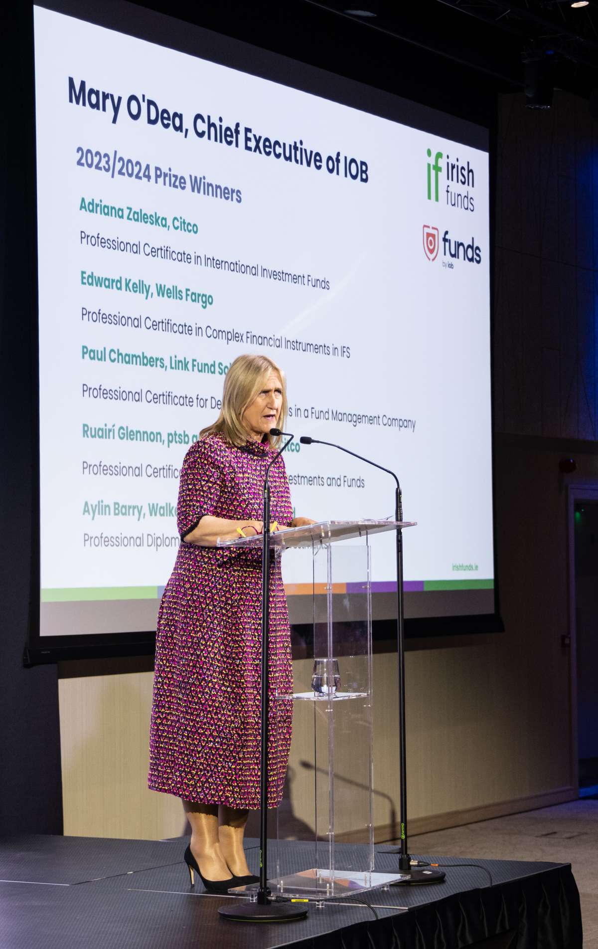 Congratulations to the IOB Academic Award Winners | Irish Funds ...